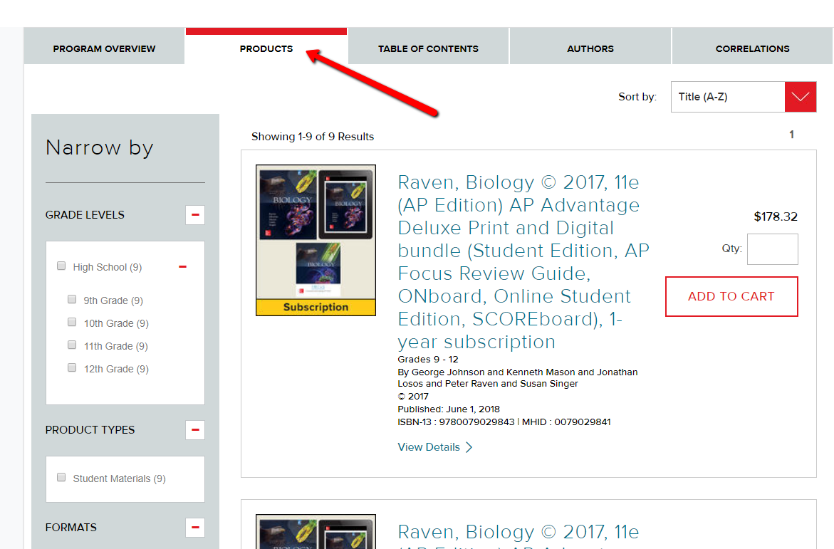 mheducation.com FAQ's