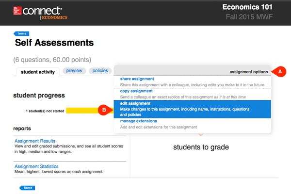 Connect - Assignments with Unsupported Content