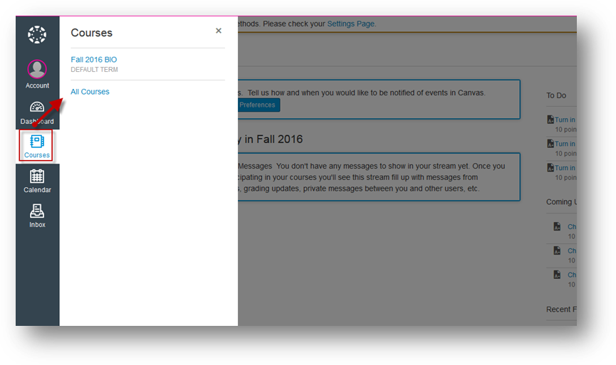 Connect - How to pair an account in Canvas as a student