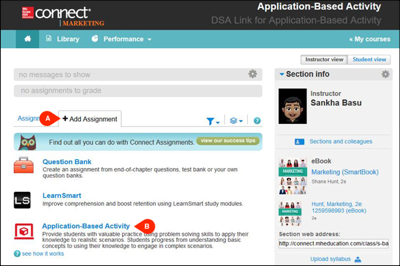 Connect - Create an Application Based Activity