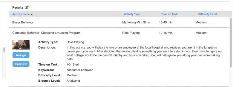 Connect - Create an Application Based Activity