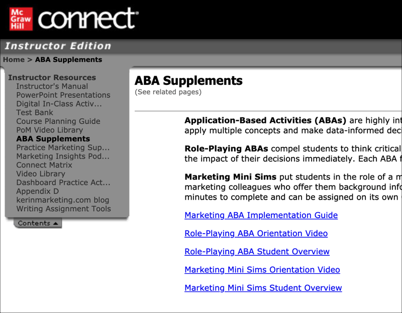 Connect - Create an Application Based Activity
