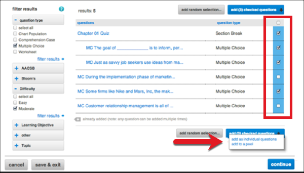 Connect - Create Assignments