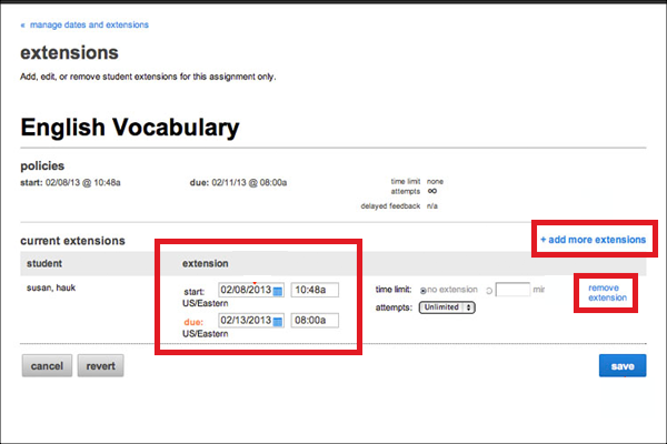 Connect - Assignment Extensions