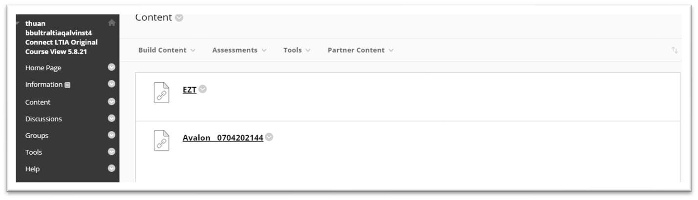 Blackboard LTI Advantage Integration