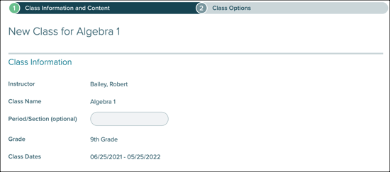 Knowledge: ALEKS - Create Sub-Classes