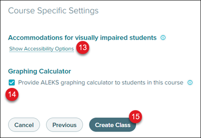 Knowledge: ALEKS - Create Sub-Classes