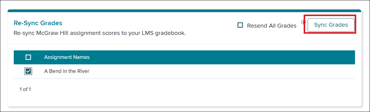Knowledge: StudySync Assignment Sync and Grade Passback with Canvas
