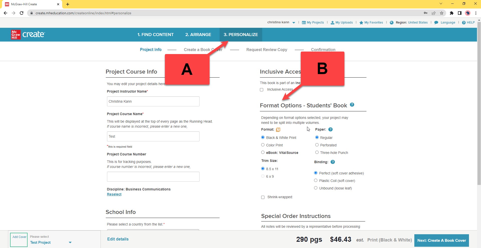 CREATE Help: What format options are available?